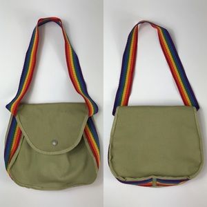 Avon | Bags | Vintage Avon Colorworks Canvas Rainbow Bag | Poshmark